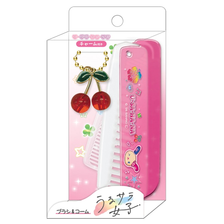 商品仕様【サイズ】本体：約H190×W27×D19mmパッケージ：約H128×W61×D24mm【素材】コーム：PS樹脂・PP樹脂、マスコット：鉄【パッケージ重量】約42g【生産国】日本特記事項※画像はあくまでも商品イメージになります。実際...