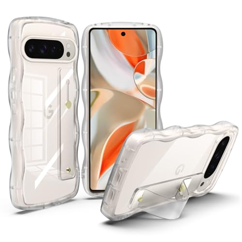 ■商品説明■ Google Pixel 9 Pro ケース クリア スタンド機能 ピクセル 9 Pro スマホケース 耐衝撃 カバー 軽量 薄型 おしゃれ 人気 ストラップホール (クリア 透明) 【対応機種 】Pixel9Pro カバー ...
