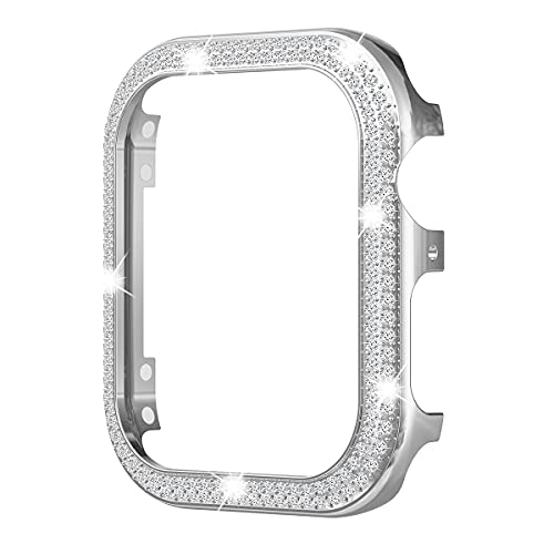 ■商品説明■ Apple Watch カバー 40mm Series SE2023 SE2 6 5 4 SE ケース iWatch 合金バンパー ピカピカ 耐久性 四角保護 衝撃防止 アップルウォッチ 40mm シリーズ6 5 4 SE S...