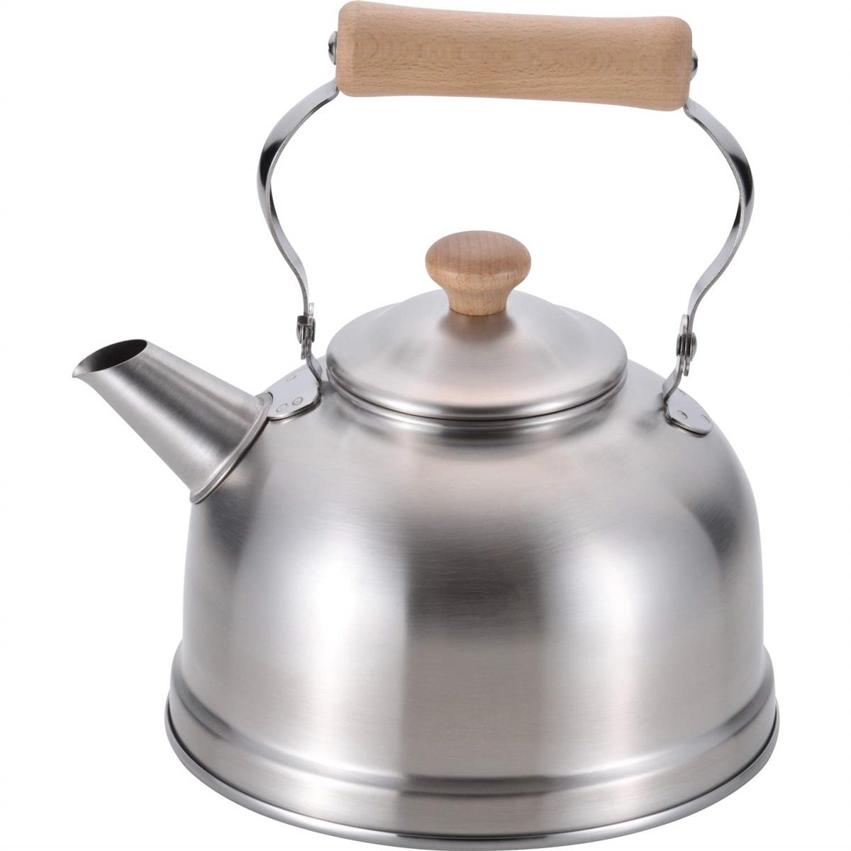 スタイル：レトロ◆商品名：和平フレイズ 日本製 どこか懐かしい ケトル 2.5L 木柄 IH対応 CS-022 千歳(ちとせ)本体・蓋:ステンレス鋼満水容量:2.5L、適正容量:1.8Lサイズ:約21.7×18.9×23.6cm生産国:日本...