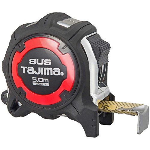 スタイル：樹脂ガードボディ◆商品名：タジマ(Tajima) コンベックス 剛厚ステンレステープ5m×25mm 剛厚Gステンロック25 尺相当目盛付 GAGSL25-50S用途:長さ測定用目盛仕様:尺相当目盛テープ幅:25mmテープ長さ:5m...
