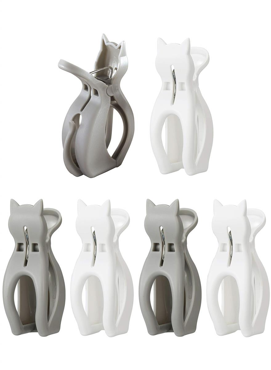 サイズ：竿ピンチ◆商品名：シービージャパン 竿ピンチ 6個入り ネコ フック付き 猫竿ピンチ Kogure【CAT EAR】家事の中でも面倒くさいお洗濯。そんなお洗濯が少しでも楽しくなるように、猫の手もしっぽも借りられる「猫竿ピンチ」【CA...