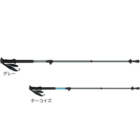 ●素材:アルミ●中国製●長さ調整範囲:90〜115cm●重量(1本あたり):約222g(1本、先ゴム含まず)●アンチショック無し●長さ:90〜115cm●収納長:54cm●瞬時に展開・収納できる機構と、持ち替え自在なグリップで歩行をサポート...