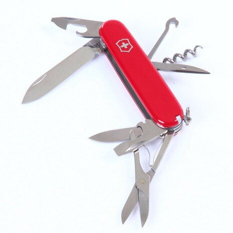 ●重量:約82g●高さ(最長):18mm●長さ(最長):91mm●商品番号:1.3703●機能ラージブレード(大刃)スモールブレード(小刃)コルクせん抜きカン切りマイナスドライバー(小)3mmせん抜きマイナスドライバー(大)6mmワイヤース...