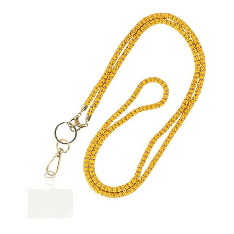 ●素材:綿/ガラス/鉄/合金/TPU【実寸サイズ】●フリーサイズ詳細:【紐長さ】約130cm(多少伸縮性があります)●インド製●ビーズでカラフルに仕上げたアクセサリーのように可愛いスマホストラップ。●クリアストラップシート付き。●お手持ちの...