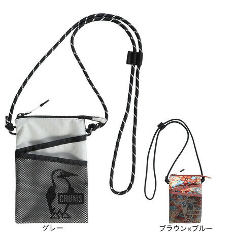 ●メーカーカラー表記:【ブラウン×ブルー】Hippie Trip【グレー】Lt.Gray●素材:150D Rip Polyester●ベトナム製●サイズ:H19×W13cm●容量:約0.5L●質量:約51g●スマートフォンが収まるサイズ感●...