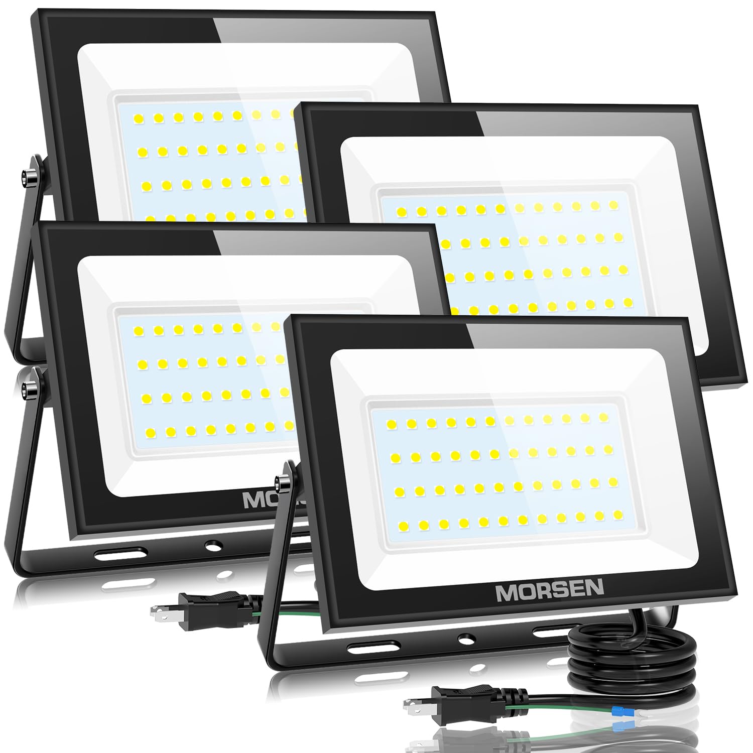 この商品について【2023投光器】：「極薄型2.5cm LED投光器」 チップ：SMD チップを採用、広角照射：120°、光束：10000ルーメン(1000w相当) 、色温度6500K（昼光色） 、接続線：1.2メートル°、電圧：100-1...