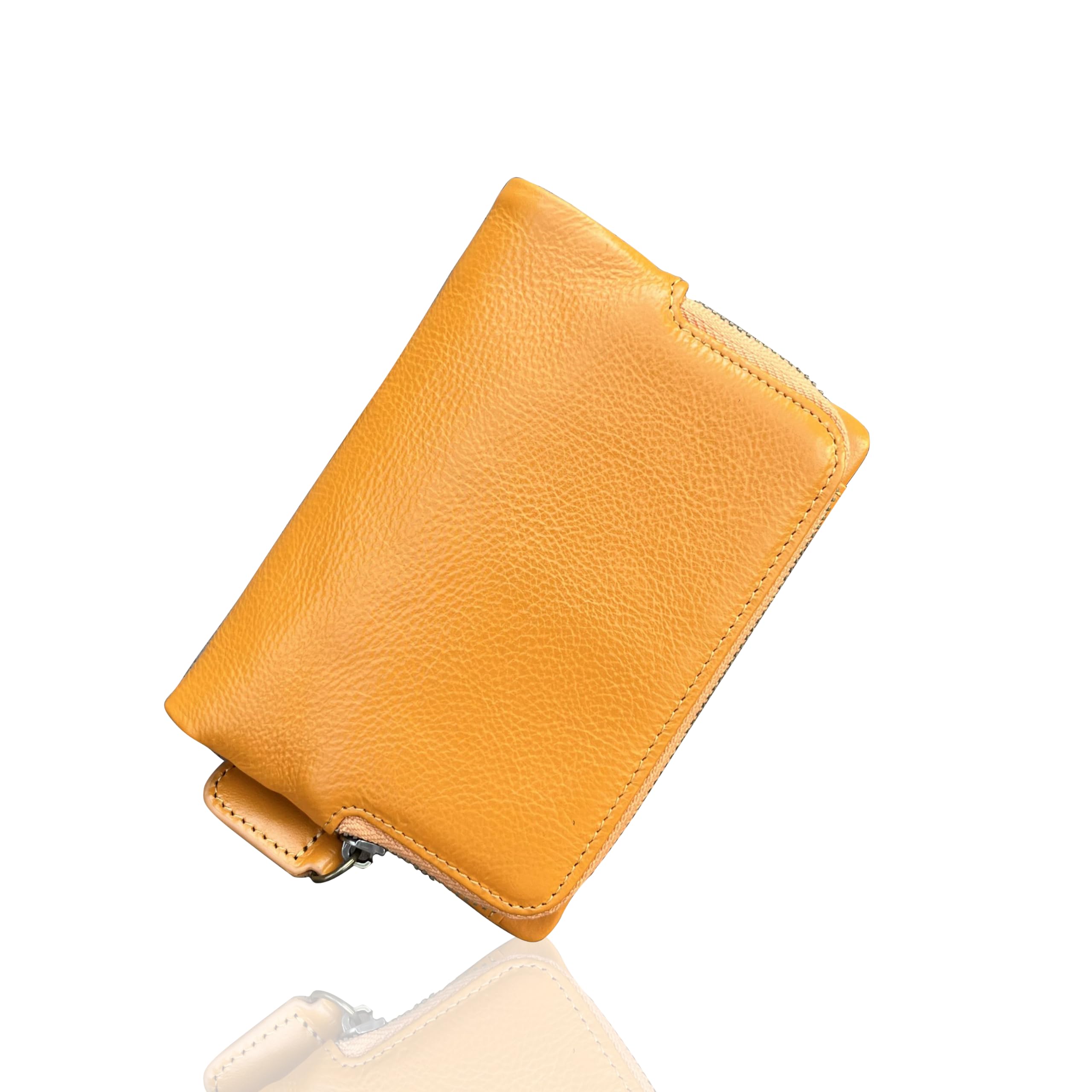 上質な牛革生地&厳選された高品質な牛革を使用しております，革はきめが細かく、テクスチャがはっきりしています、柔らかな手触りを備えながら強い 耐摩耗性もあります。熟練職人が一つ一つ丁寧に仕上げており、キズ&汚れが付きにくく高級感が漂います。た...