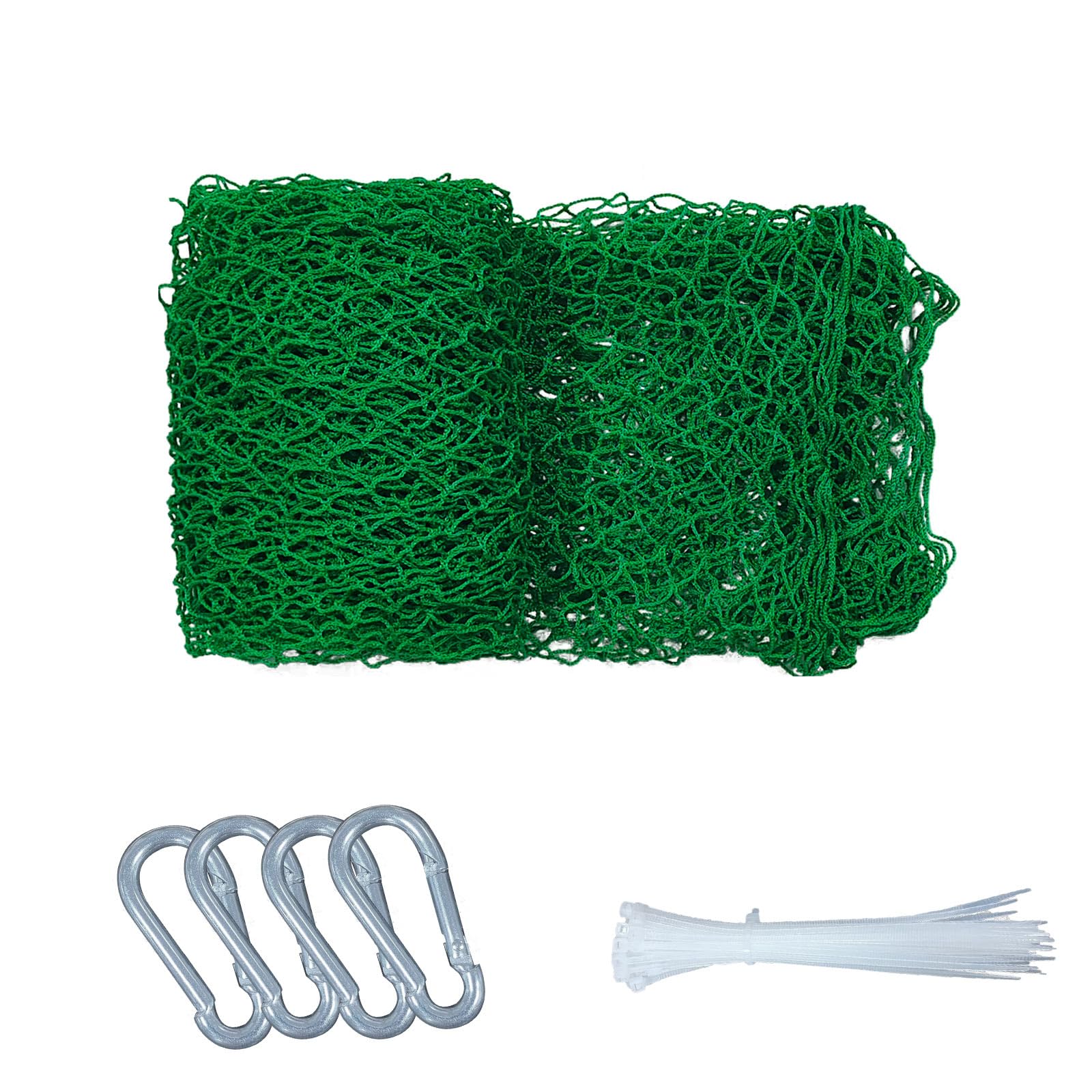 【商品について】本ネットのサイズは：5x7m。多用途で防鳥ネット、野球ネット、防獣ネット、飛散防止ネット、防球ネットとして活用できます。【ロープ付き】各辺にPE材質のロープを通しておりネット、それぞれ1メートルの長さを残しています。【丈夫と...