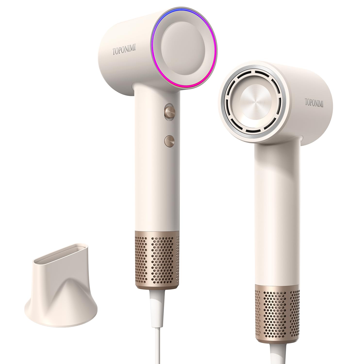 業界最速クラスの速乾性能ドライヤー】 ▼110,000rpm超高速ブラシレスモーター →5m3/minの暴風量で髪表面の水分を物理的に飛散 →従来比50%短縮のドライタイム実現（熱曝露時間低減） ▼22m/s航空機級風圧技術 →根元から毛先...