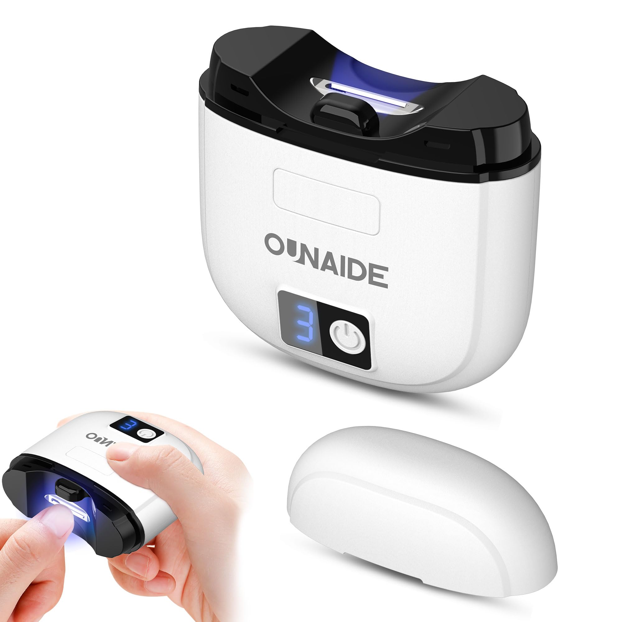 【　電動爪切り】はお客様の声から開発された最新モデル。高品質合金製の螺旋状カッターが高速回転で爪をスムーズに削り、カットと同時に磨き上げることで切り口は丸く滑らかに仕上がり、ヤスリが不要です。さらに、アップグレードされたモーターと内蔵型カッ...