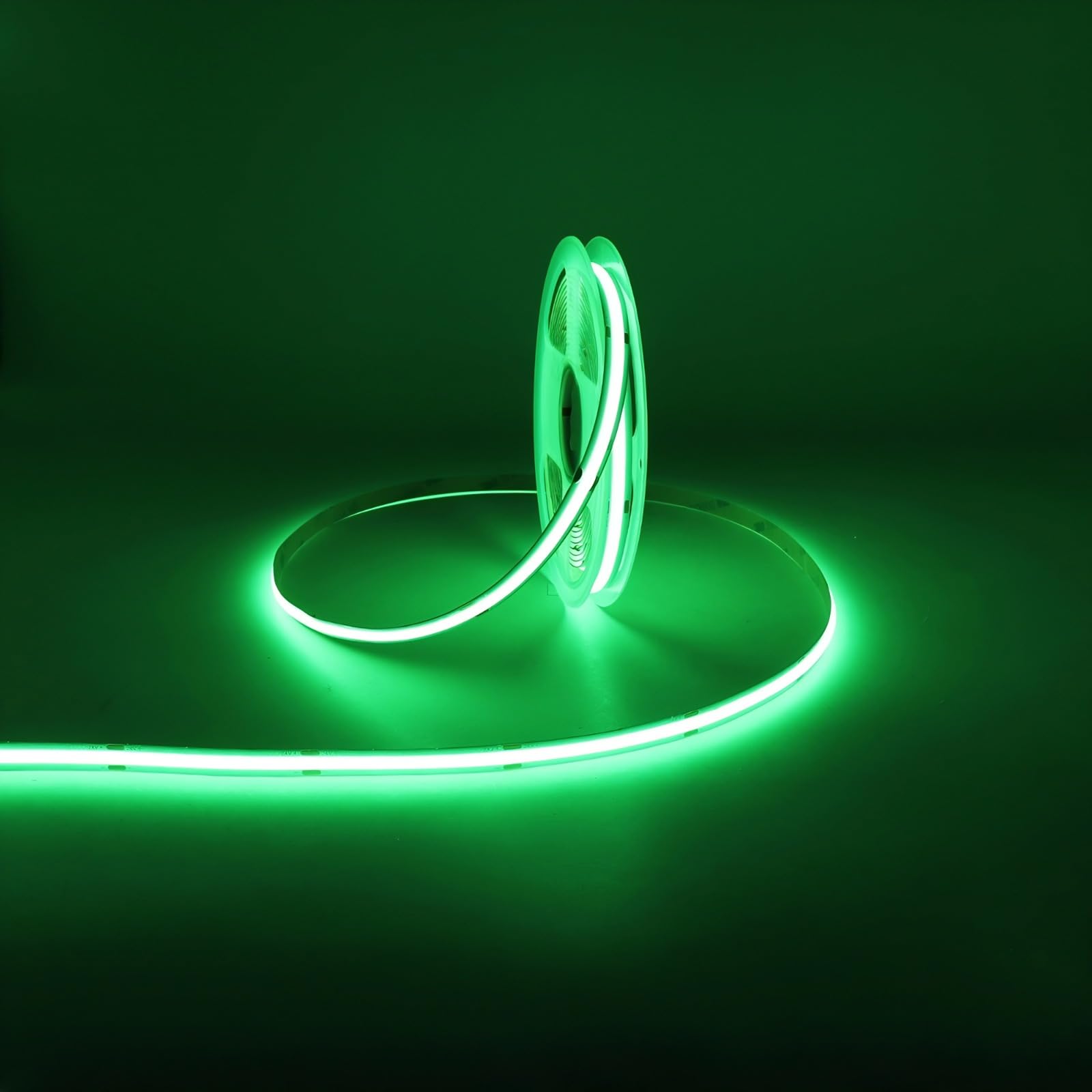 【超高密度チップ技術】 LEDストリップライトは480個/mの超高密度チップを搭載。従来のSMDストリップより300%明るく（CRI&gt。90）、キッチンカウンターやクローゼットの細部まで斑点なし均一照明を実現【柔軟DIY設計】2.5cm...