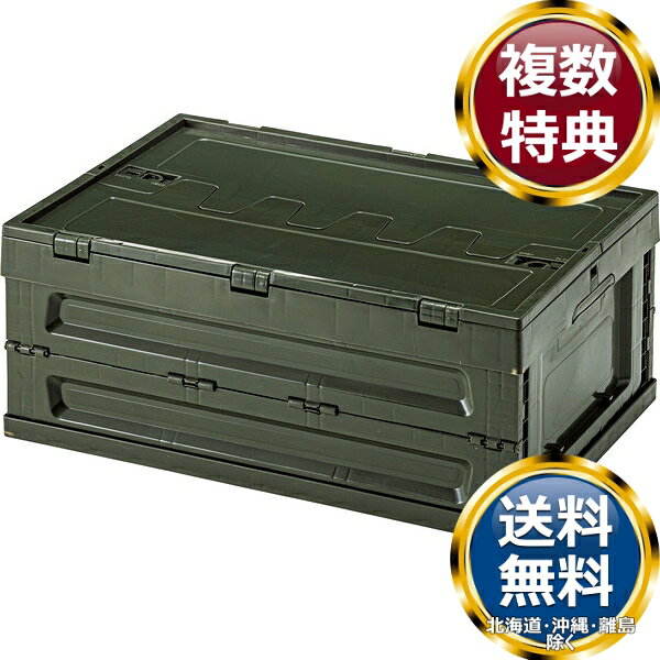 　商品仕様 型番・JANコード LFS-33GR 4985155209262 サイズ 幅59×奥行40×高さ24.5 折りたたみ時:幅59×奥行40×高さ9cm 重量 3kg 原材料／素材 ポリプロピレン 組み立て 完成品 生産国 中国 そ...
