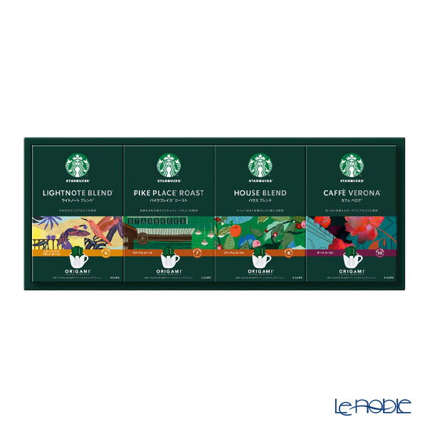 商品詳細ブランドコーヒー／コーヒーグッズシリーズスターバックスアイテムその他食品サイズ箱横幅41×奥行き16.4×高さ8.7cmブランドボックスが付属人気のフレーバー4種の詰合せ。どなたにもご満足いただける組み合わせで、本格的な香りと味わい...