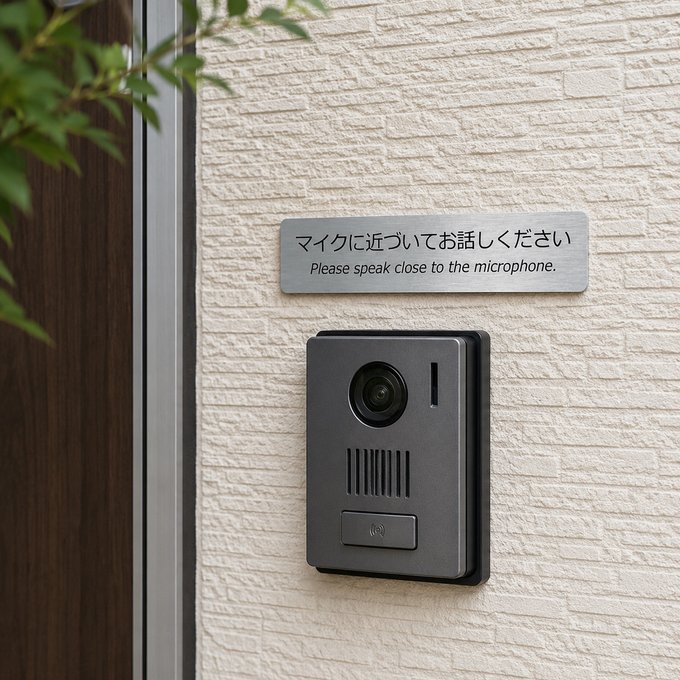 【送料無料】 マイクに近づいてお話しください サインプレート ドアサイン 案内プレート シルバーアクリル ご覧頂きまして誠にありがとうございます。 「マイクに近づいてお話しください。」を 分かりやすくお知らせできるサインプレートです。 イン...