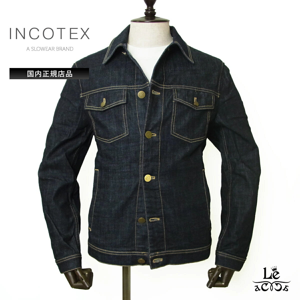 ・メーカー希望小売価格はメーカー商品タグに基づいて掲載していますラグジュアリーデニムライン 日本限定 トラッカージャケット INCOTEX（インコテックス）よりトラッカージャケットのご紹介です。 日本限定モデルのトラッカージャケット。通常の...