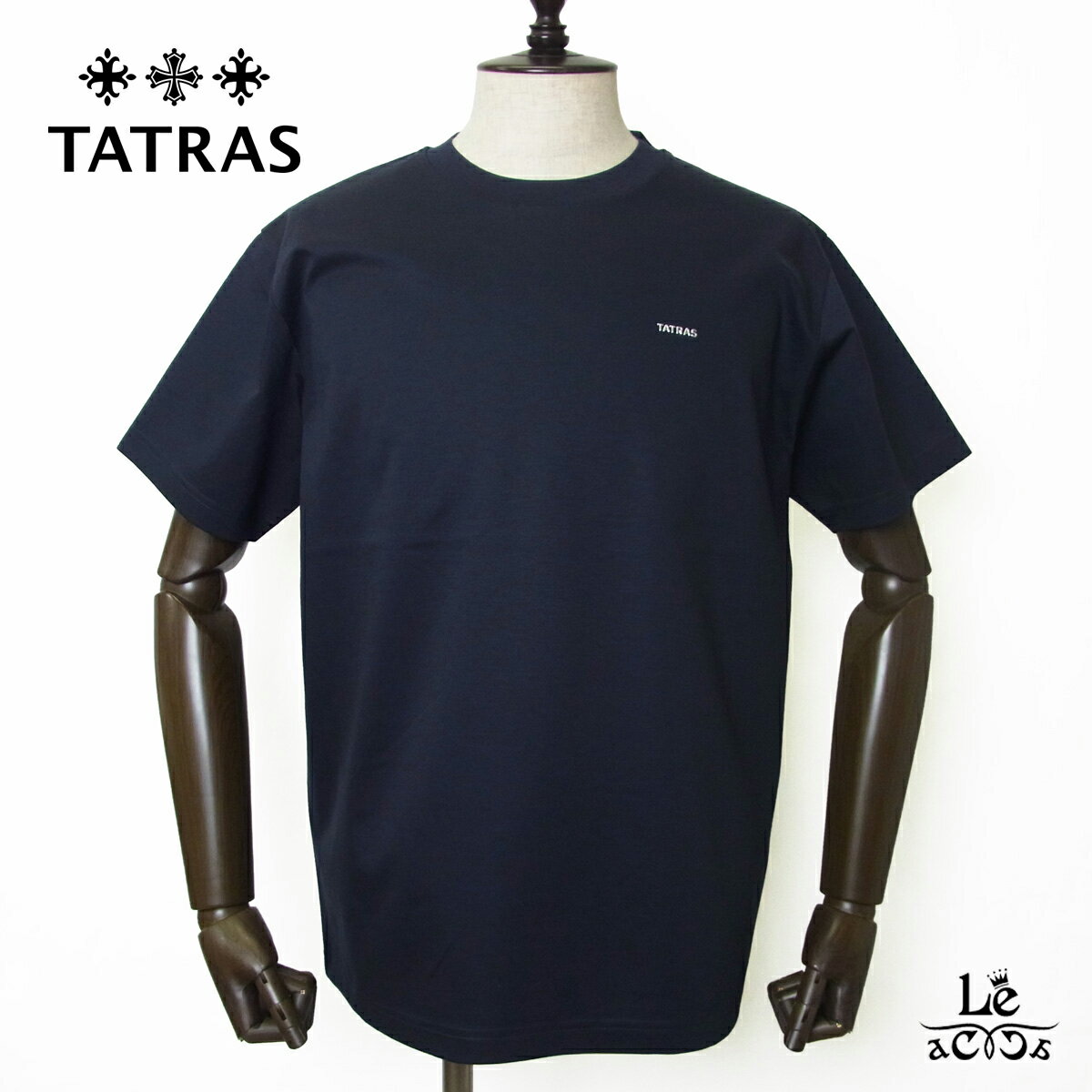 ・メーカー希望小売価格はメーカー商品タグに基づいて掲載しています袖口のロゴが高級感を演出する TATRAS ハーフスリーブTシャツ SELO TATRAS（タトラス）からハーフスリーブTシャツSELO（セロ）のご紹介です。 TATRASが誇...