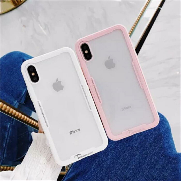 海外限定で韓国でも大人気 表面は透明ガラス なのでiPhone本体のデザインを活かせます。 サイドカラーが楽しめるお洒落 なiPhoneカバーです ☆機種 iPhone6/6s 共用 iPhone7/8 共用 iPhone6plus/6sp...