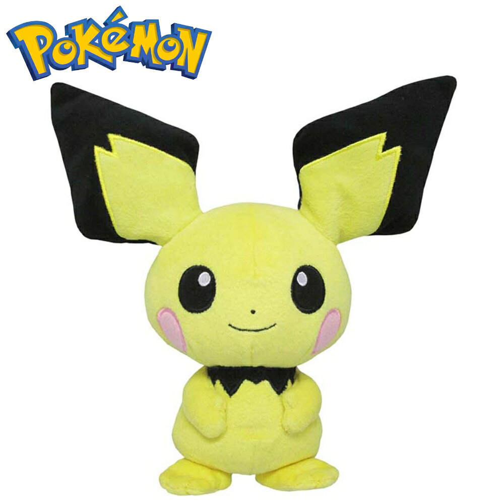 ピチュー ぬいぐるみの紹介 ポケモンたちの姿を忠実に再現した コレクションぬいぐるみ 「ALL STAR COLLECTION」シリーズ！ 各世代のファンから愛されるポケモンの ハイクオリティなぬいぐるみです！ プレゼントに喜ばれるキャラク...