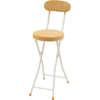 人気の折りたたみチェアにハイバージョンが登場。コンパクト感はそのままに、カウンターや高めのテーブルなどにピッタリのサイズです。 サイズ：W30×D48.5×H87×SH60(折りたたみ時:W30×D9×H98) 素材：スチール(粉体塗装) ...