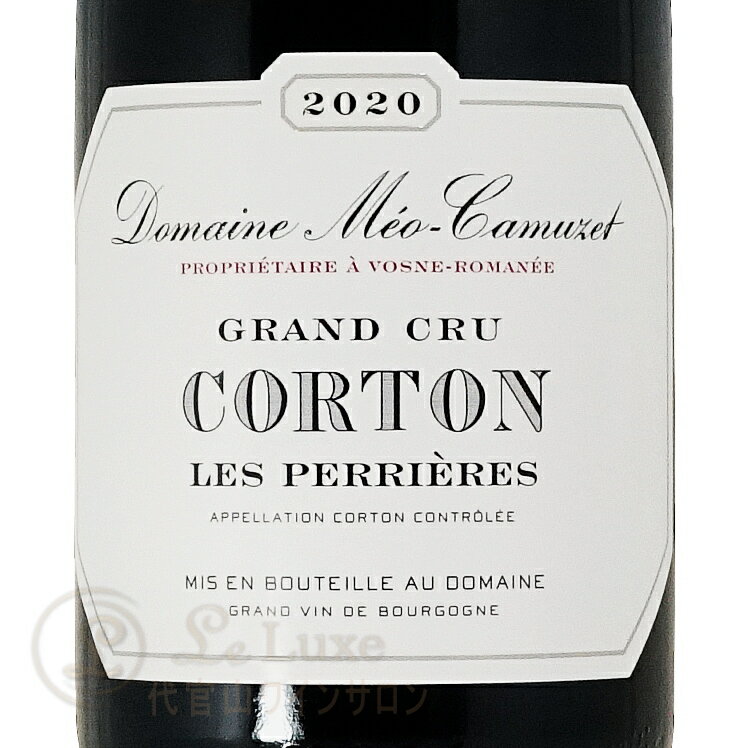 Information 商 品 名name Meo Camuzet Corton Les Perrieres Grand Cru 2022 蔵 元wine maker メオ・カミュゼ / Meo Camuzet 産 地terroir フラン...