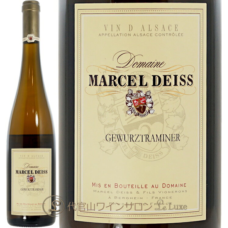 Information 商 品 名name Marcel Deiss Gewurztraminer 2023 蔵 元wine maker マルセル・ダイス / Marcel Deiss 産 地terroir フランス/France＞アルザス...