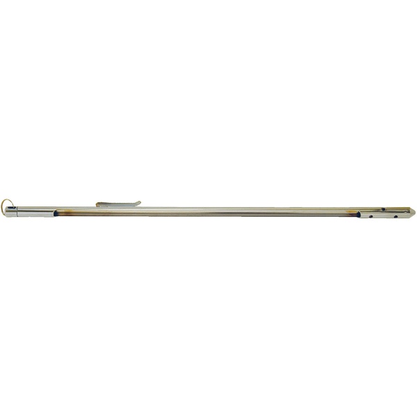 【用途】・ガラス製棒状温度計の保護 【仕様】径(mm)：16、長さ(mm)：190、使用可能温度計サイズ(mm)：150、質量(g)：28【材質/仕上】 ■真鍮【原産国】中国