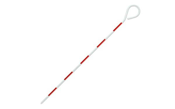 ■ピンポール　スチール製 ■50cm ■測点での位置、方向指示に。 ■焼付塗装のため、色落ちしにくくなっています。 ■細くても丈夫なスチール製