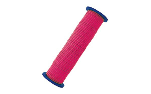 ■視認性の高い蛍光色なので、目立ちます。 ■切れにくい太さ3mmのゴム水糸です。 ■＜材質＞被覆：ポリエチレン樹脂　芯：ゴム