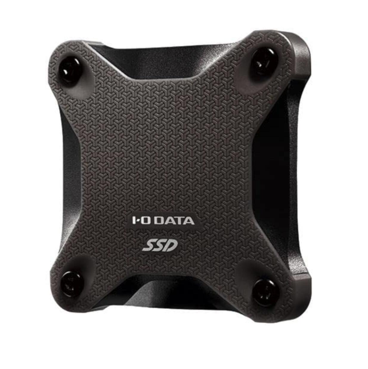 【I-O DATA】耐衝撃ポータブルSSD SSPH-UA250KB｜250GB｜PS5/PS4動作確認済み・高速データ転送・USB-A対応 “ゲームも仕事も、この1台で高速＆安心。”PS5/PS4の拡張ストレージにも使える、タフで速いポー...