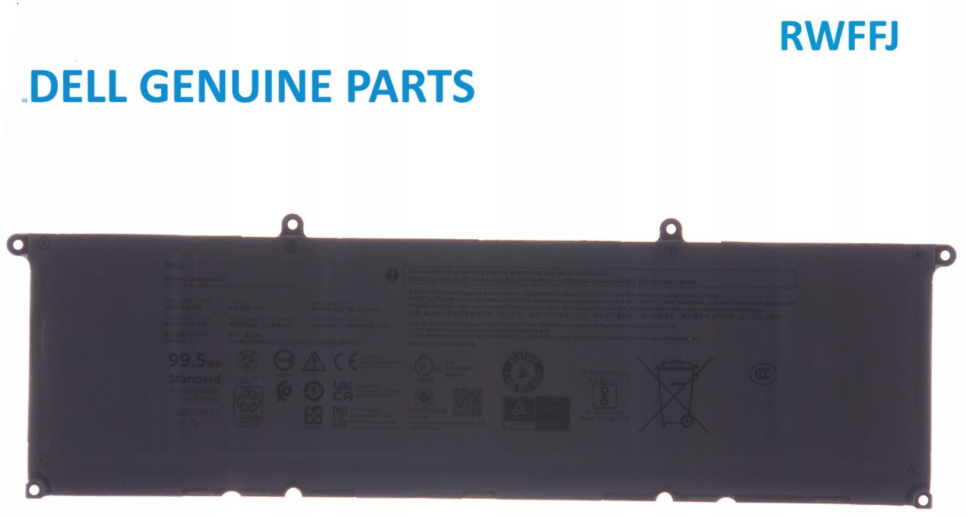 商品情報商品名: 純正 DELL バッテリー商品概要: スペック: 公称電圧 11.7V 公称容量 8504 mAh/ 99.5 Wh 型番: RWFFJ 保証期間: 当店より1年間動作保証対応機種一覧: Dell XPS 16 9640対...