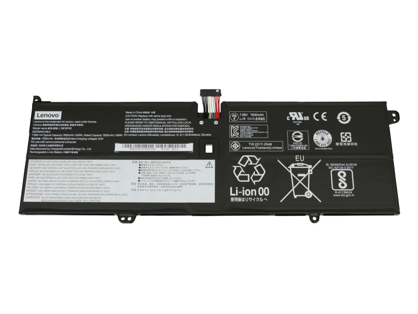 商品情報商品名: 純正 Lenovo バッテリー商品概要: スペック: 公称電圧 7.68V 公称容量 7630 mAh/ 58 Wh 型番: L18C4PH0 保証期間: 当店より1年間動作保証対応機種一覧: YOGA C940 Yoga...
