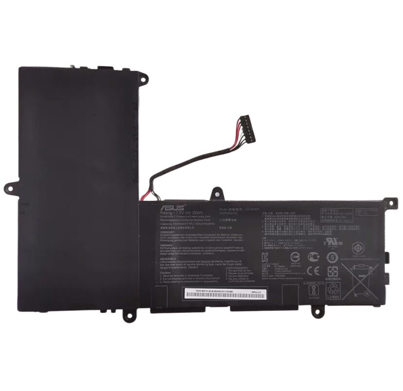 商品情報商品名: 純正 Asus バッテリー商品概要: スペック: 公称電圧 7.6V 公称容量 5000 mAh/ 38 Wh 型番: C21N1521 保証期間: 当店より1年間動作保証対応機種一覧: X205TA E202SA TP2...