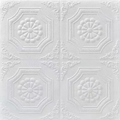 ◆厚さ：0.7cm◆状態：新品◆材質：XPEエコ フォーム◆50枚 70cm×70cm◆裏面に粘着性があり、はがすと、壁に貼ることができる3D壁紙◆防水 汚い防止 カビ防止◆貼り付け方は簡単。各場所に適用！◆手作業での採寸の為、若干誤差があ...