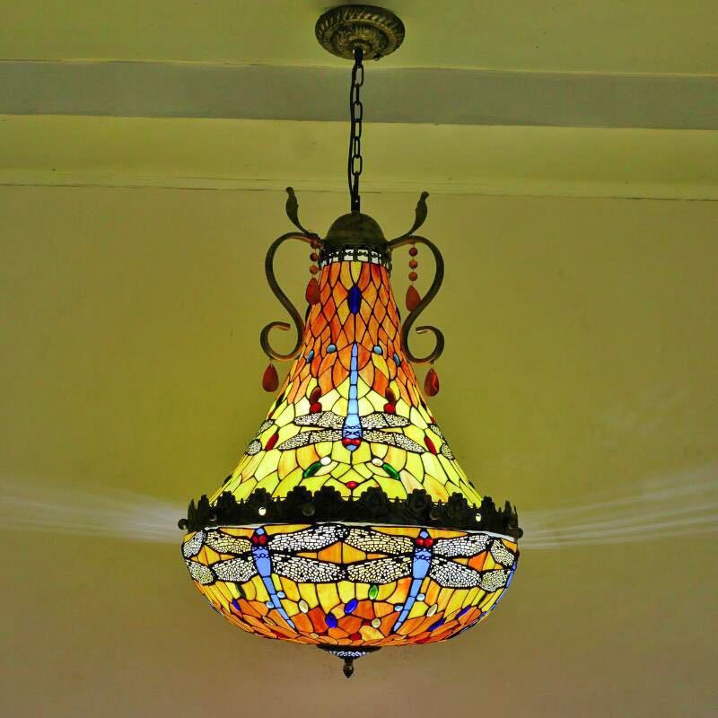 サイズ：幅50 x 高さ75〜105（cm)ワット数 ： 電球40W×8 個（E26）＊電球付きません＊素材：ガラス、樹脂、合金、鉄、他◆取付工事は電気工事士にご相談してください。◆お客様のご覧になっているモニター等により多少色が異なる場合...