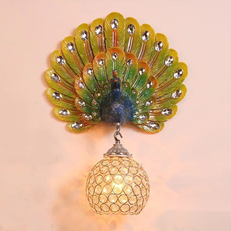 サイズ：幅35 x 高さ50（cm）ワット数 ：電球40W×1個（E26）(電球付きません)素材：ステンドグラス、樹脂、合金、鉄使用可能電球:LED電球、白熱球、電球型蛍光灯等取付工事は電気工事士にご相談してください。検品のため開封してある...