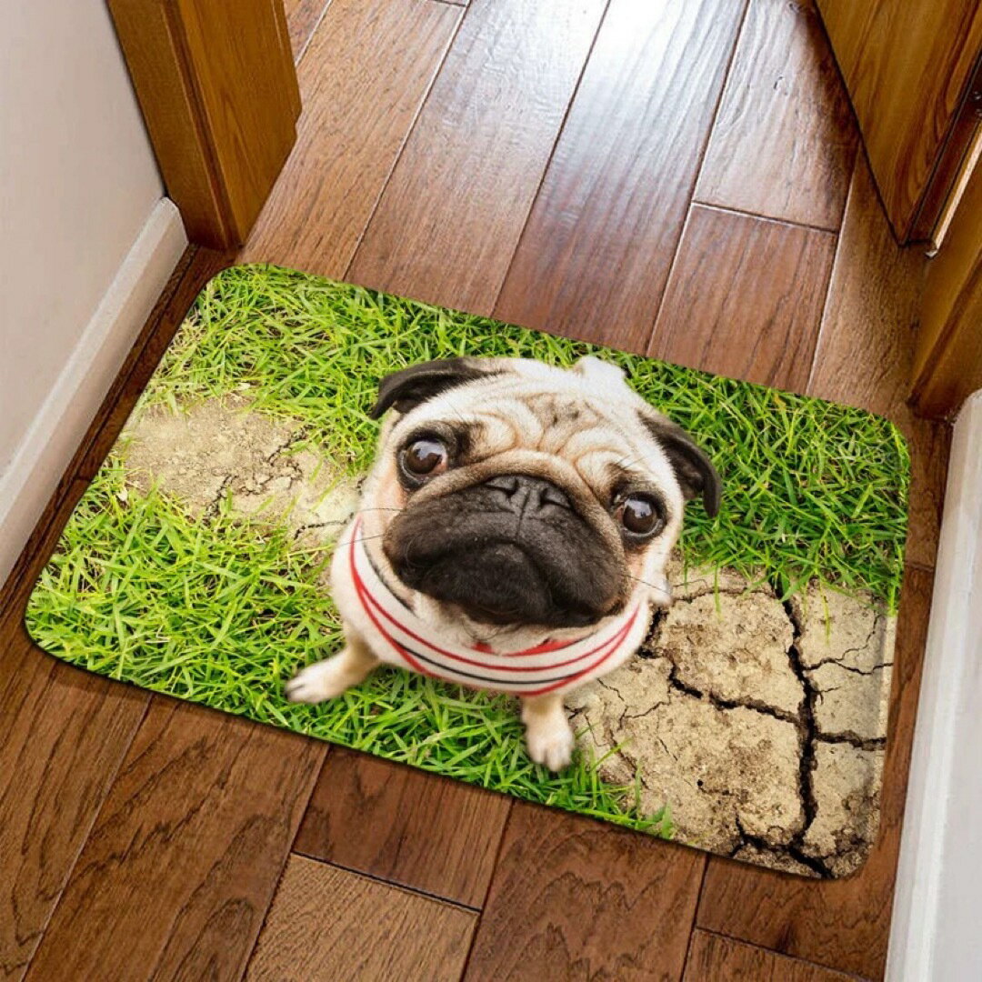 商品説明サイズ：40x60（cm)厚さ：0.6cm素材表地：ポリエステル100％裏面：不織布(PVC点滑り止め)（50x80、60x90もあります）☆発送の際、折り畳んでの発送となりますので、ご理解の上ご購入お願い致します。☆☆★★★★★★...