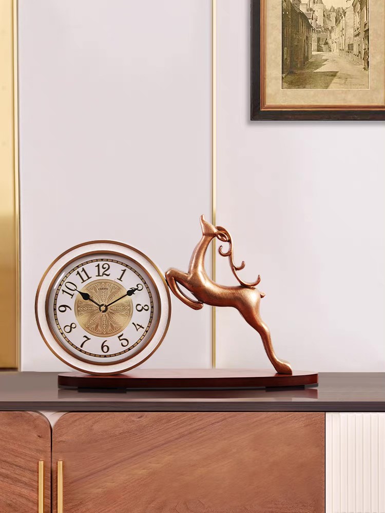 20220704-8　テーブルクロック ．置き時計 クロックアラーム 上品時計 高級置き時計お洒落なインテリアでライフを飾りませんか？2商品情報商品説明サイズ：幅43.5 x高さ26（cm） ☆☆★★★★★★★★★★★★★☆☆ ◆お客様のご...