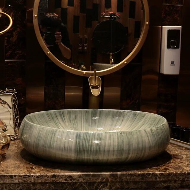 商品説明状態 ：新品未使用外寸サイズ（cm）：幅：60奥行き：40高さ：15素材：陶磁器取付について：取付工事はお近くの工務店様にご相談してください＜ 重量物なので同梱はできません ＞◆お客様のご覧になっているモニター等により多少色が異なる...