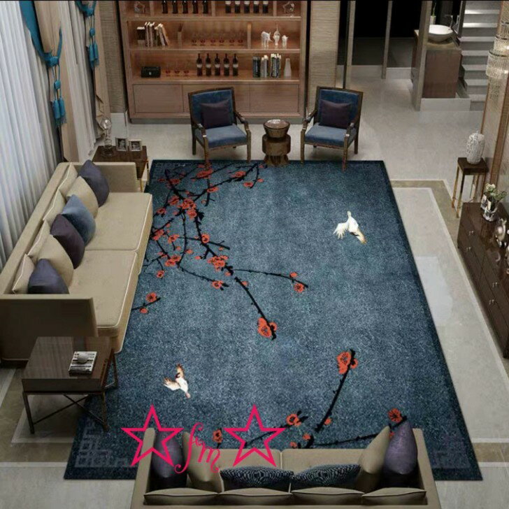 サイズ：160x230（cm)厚さ：0.6cm素材表地：ポリエステル100％裏面：不織布(PVC点滑り止め)サイズオーダー可能です備考　開封後は新品の為においのする場合がございます。こちらのにおいは、時間の経過により消えていきますのでご安心...