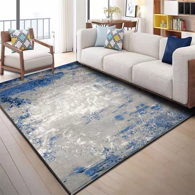 サイズ：160x230（cm)厚さ：0.8cm素材表地：ポリエステル100％裏面：不織布(PVC点滑り止め)サイズオーダー可能です備考　開封後は新品の為においのする場合がございます。こちらのにおいは、時間の経過により消えていきますのでご安心...