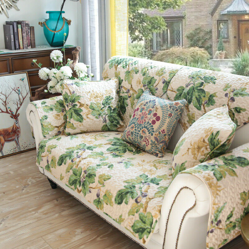 ソファーカバー シーズン通用タイプ サイズオーダー可能 滑りどめ生地ソファーカバー:一点 : 70 x 150 （cm)二点 : 70 x 70 (cm)材質:ポリエステル、エステル★底は滑りどめ付き★肘掛けクッション及びクッションは含まれ...