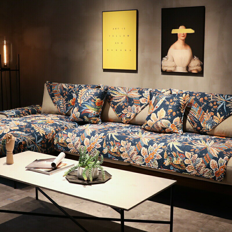 ソファーカバー シーズン通用タイプ サイズオーダー可能 滑りどめ生地ソファーカバー:一点 : 70 x 150 （cm)二点 : 70 x 70 (cm)材質:ポリエステル、エステル★底は滑りどめ付き★肘掛けクッション及びクッションは含まれ...