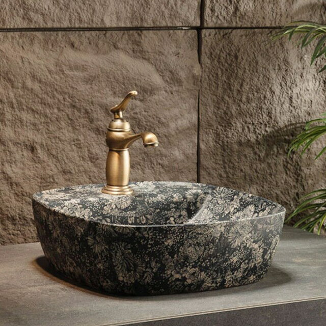 商品説明蛇口?排水金具付き状態?：新品未使用サイズ（cm）：幅：42奥行き：42高さ：13素材：陶磁器取付について：取付工事はお近くの工務店様にご相談してください＜?重量物なので同梱はできません?＞お客様のご覧になっているモニター等により多...