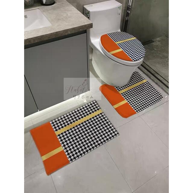 商品説明4点セット(マット丶フタカバー丶トイレカバー丶洗面台マット)素材・材質:ポリエステル洗濯の際は洗濯用ネット使用(タンブラー乾燥不可)☆☆★★★★★★★★★★★★★☆☆◆お客様のご覧になっているモニター等により多少色が異なる場合がござ...