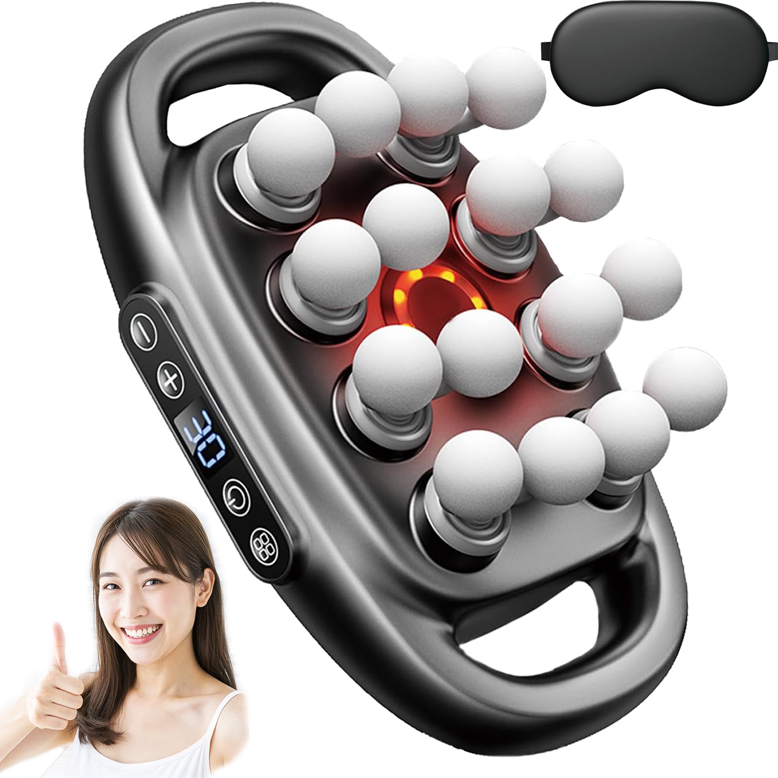 筋膜ガン 16頭筋膜ガン きんまくがん 筋膜リリース ガン 2025年アップグレード版 筋肉 30段階強力振動 3つモード Type-C充電式 肩こり 全身リフレッシュ プロップ 静音 誕生日プレゼント 女性 男性 父の日30段階強力振動 ...