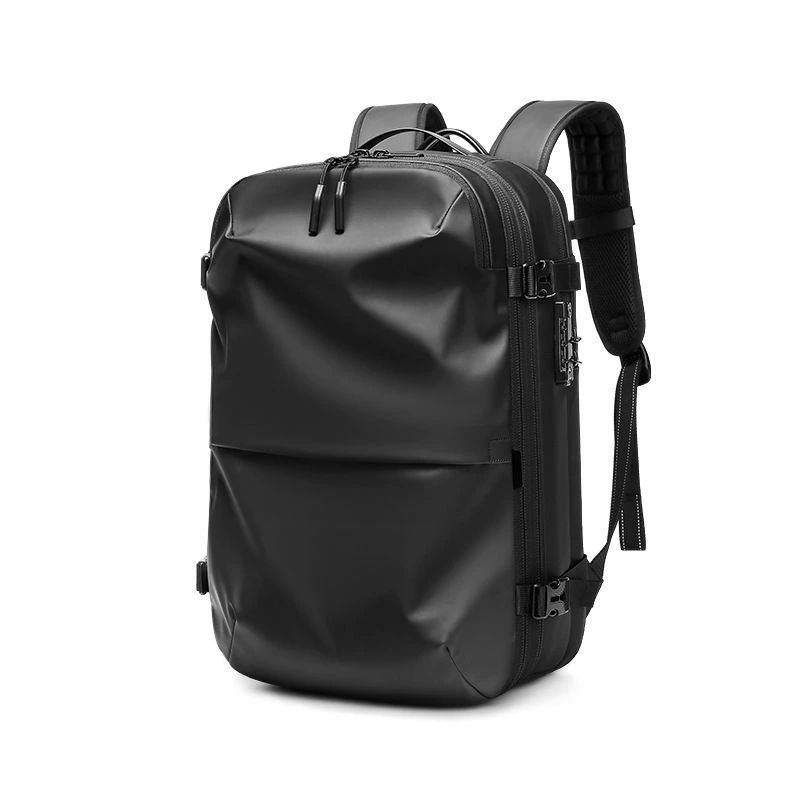 サイズ：約49*32*15cm（マチ拡張前:25L)/48*32*20cm（マチ拡張後:30L)、手で押すだけで真空圧縮したら、最大50Lの大容量リュックになります。日常の通勤通学から、アウトドアや海外の旅行、出張、どんなシーンでもこれ一つ...