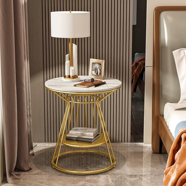 商品説明本体寸法：幅50 x 高さ55（cm）商品状態：新品カラー：写真通り材質：岩板、ラッカー塗装 、合金、他※こちらは人工石の為、一つ一つ、石目が微妙に異なります。お客様のご覧になっているモニター等により多少色が異なる場合がございます。...