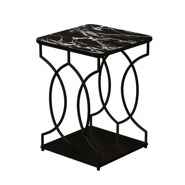 商品説明状態：新品未使用サイズ：幅50 x奥行50 高さ55 (CM)材質：金属丶人造大理石丶ラッカー塗装 丶他お客様のご覧になっているモニター等により多少色が異なる場合がございます。あらかじめご了承ください。複数ご注文の場合やお急ぎの場合...