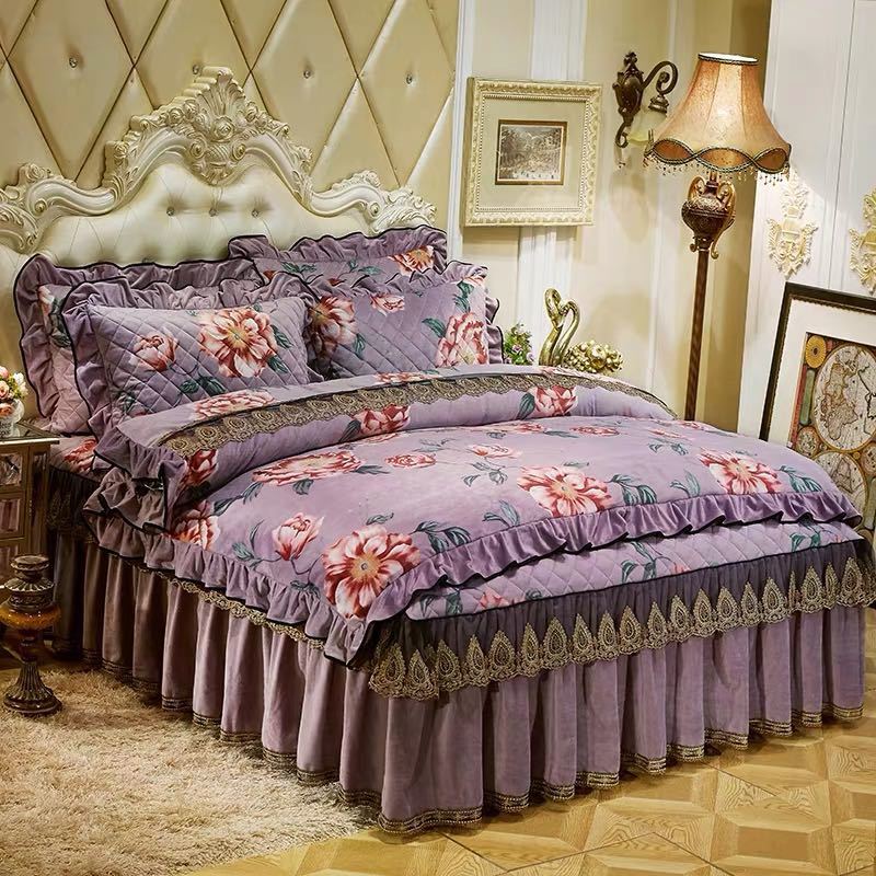 商品サイズ・組成について（カバー4点セット)ポリエステル　ベッドパッド1点 ：150x200x45 （cm）掛布団カバー1点： 約200x230 （cm）枕カバー2点： 約48x74cm購入後のキャンセルは、ご遠慮ください。検品のため開封し...